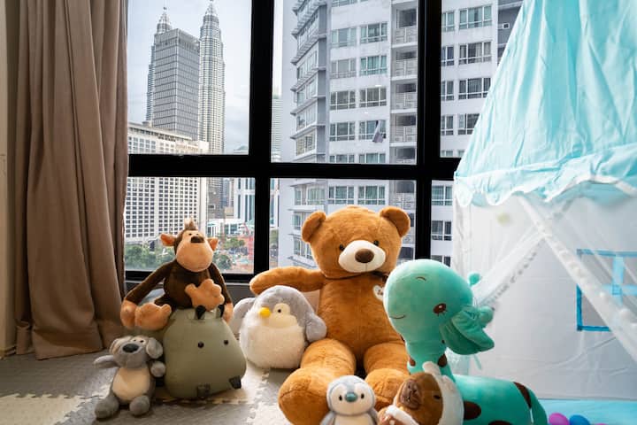 Klcc View Kid Friendly With Bathtub - Kuala Lumpur
