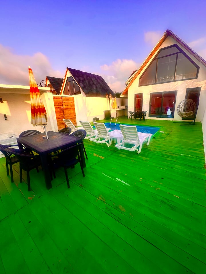 Villa Bungalov, Isıtmalı Havuz, Jakuzi, ÖZel Bahçe - Silivri