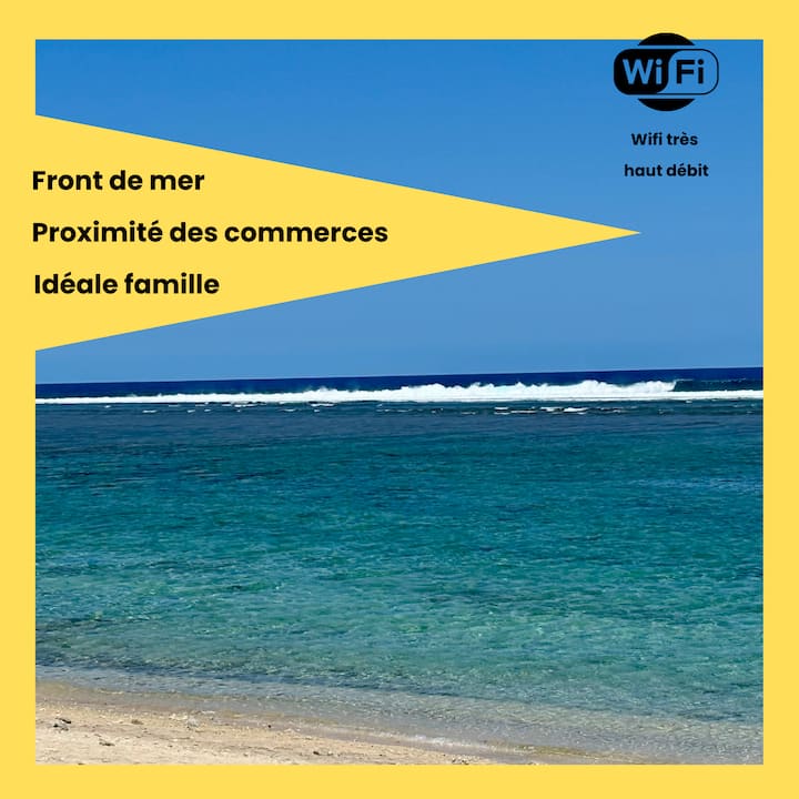 Villa “Le Lagon” Maison De Vacances Au Bord De Mer - Saint-Gilles les Bains