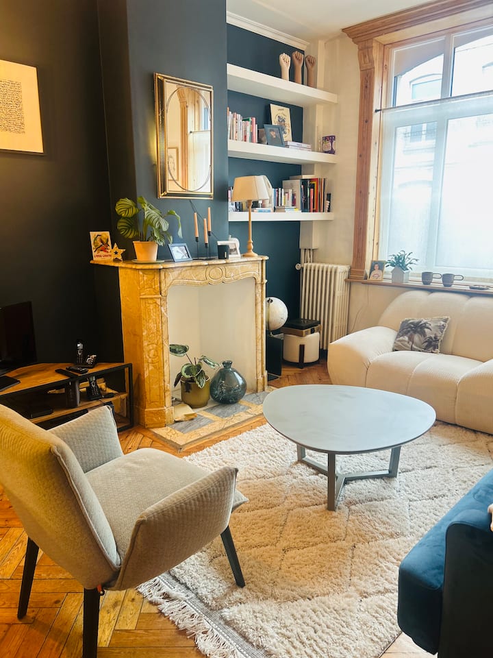 Maison Familiale Chaleureuse Avec Jardin - Courtrai