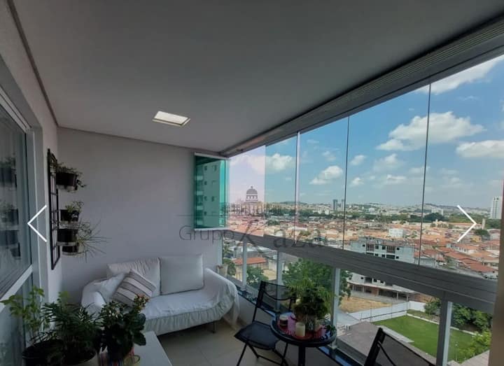 Apto Sofisticado C/ Sacada Gourmet Lazer Completo - São José dos Campos