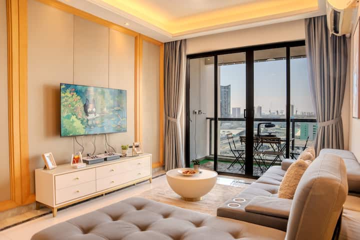 【Private Bbq】r&f Deluxe 2br Suite With Rts View - Woodlands