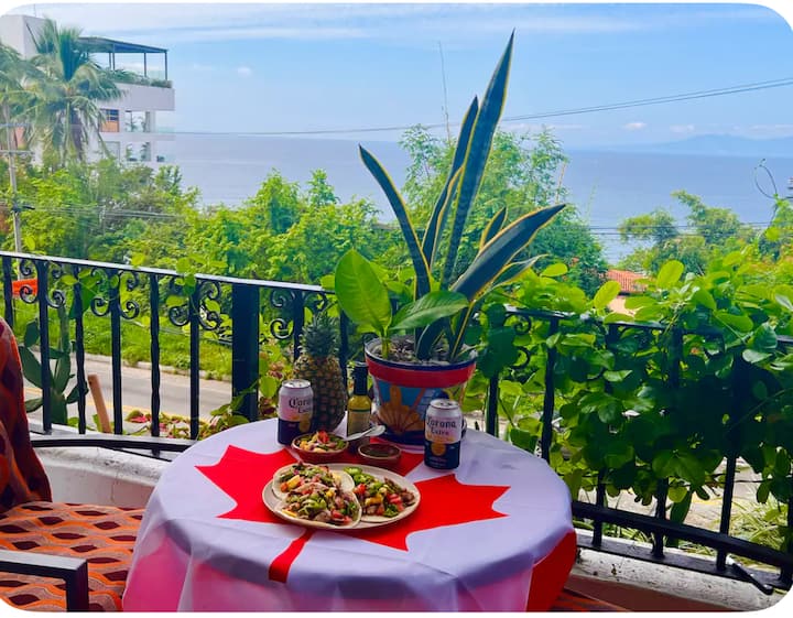 Ocean View Condo Steps From The Beach - Puerto Vallarta