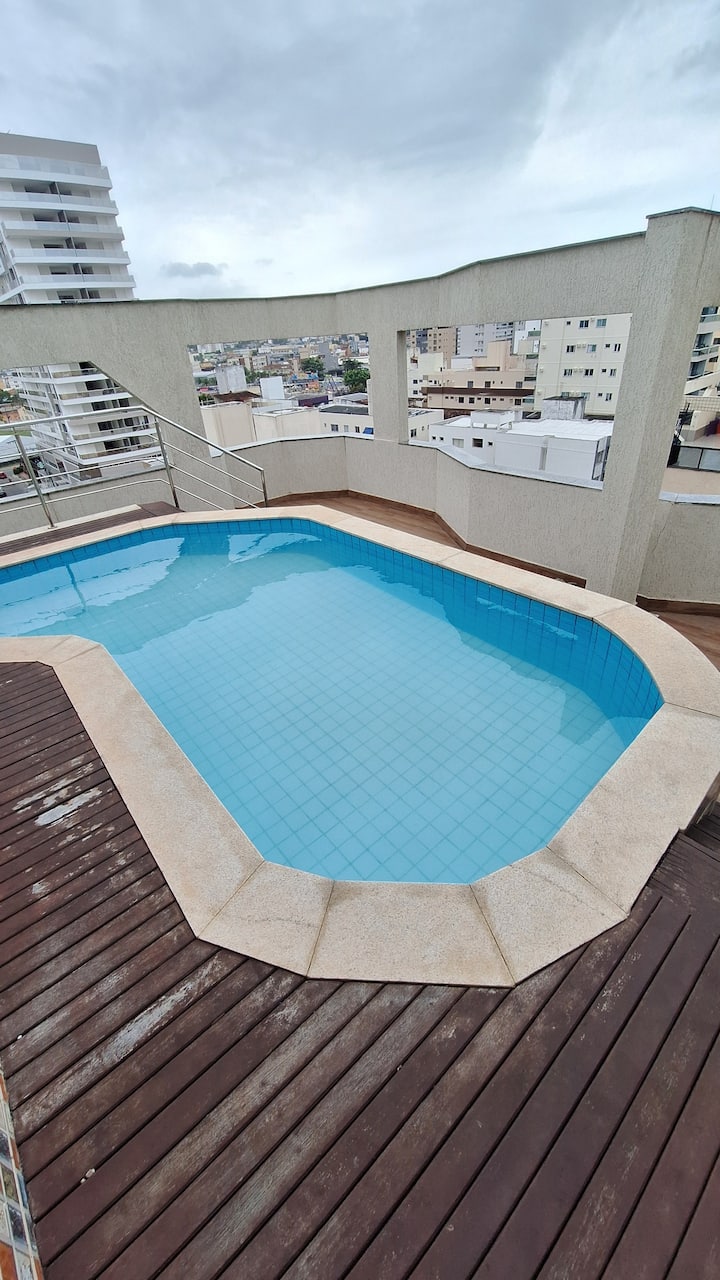 Cobertura Duplex -Piscina A 2 Quadras Quiosque 18 - Guarapari