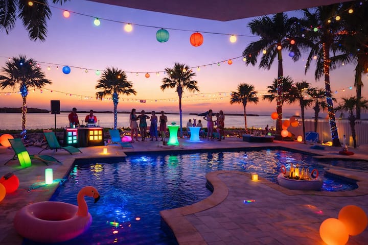 D/c Mare Villa Luxury Waterfront• Pool•sunset - The Bahamas