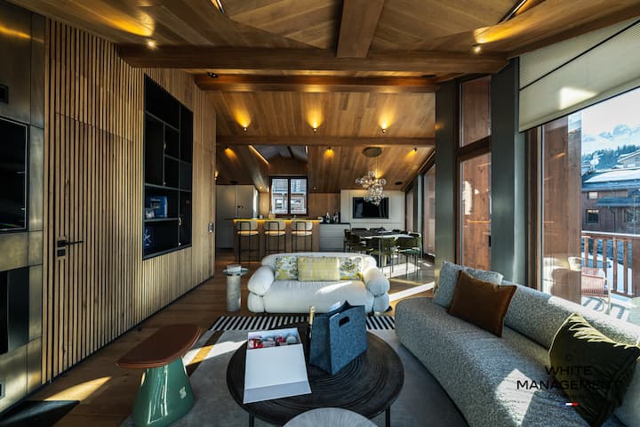 Superbe Chalet Neuf Avec Jacuzzi Pour 10 Personnes - Pralognan-la-Vanoise