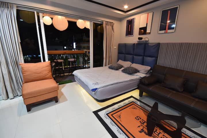 Dream Balcony|ps4|home Cinema|sea View|beach 500m - Pattaya