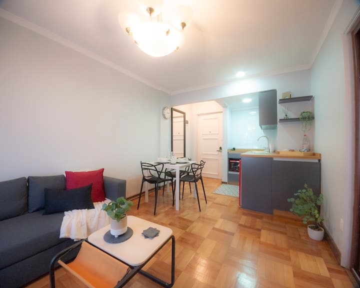 Historic District | Ac, Metro, Wifi, Smart Tv - Santiago