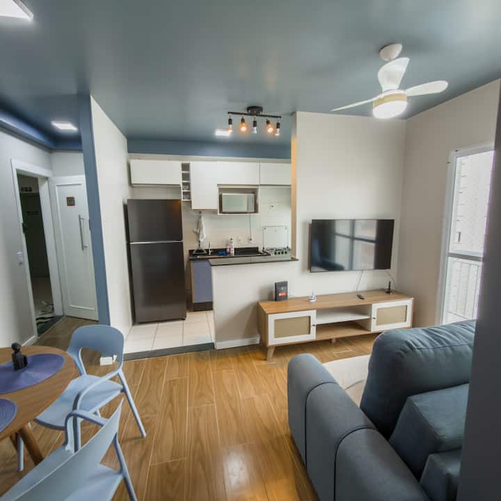 Apartamento Moderno | 200mt Da Praia (6x S/ Juros) - Praia Grande