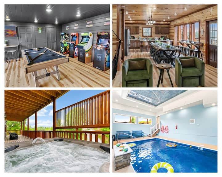 6br Sleeps 24 Smoky Mountain Retreat W/ Private In - Sevierville, TN