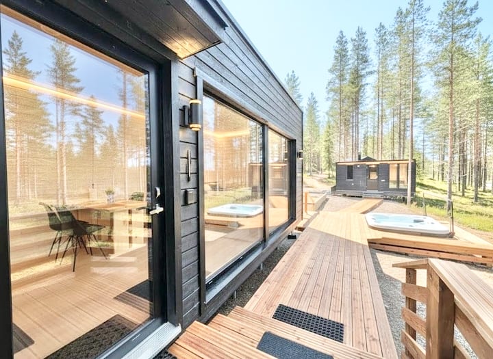 Spa Villa With Private Sauna And Jacuzzi - Finland