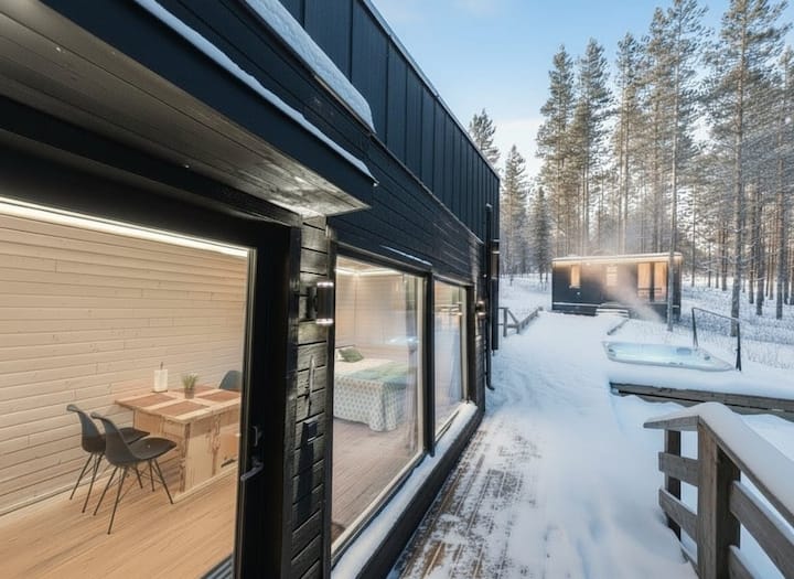 Spa Cabin With Private Sauna And Jacuzzi - Suomi