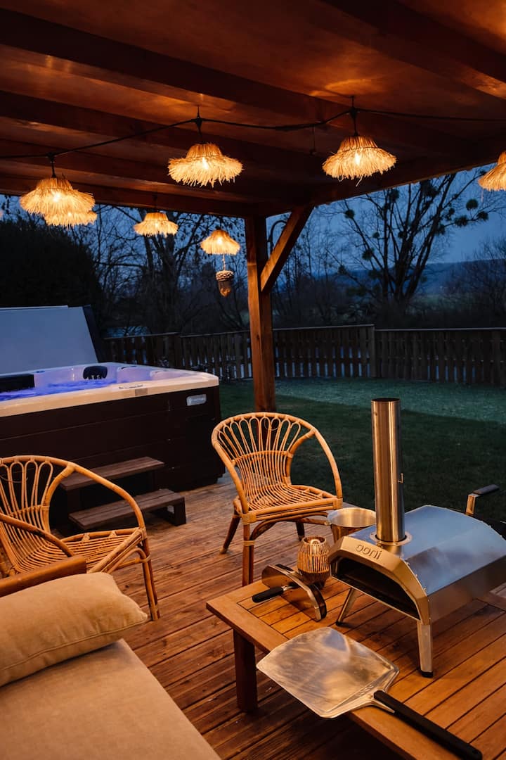 La Cabane Du Vair Jacuzzi - Nature & Déconnexion - Vosges