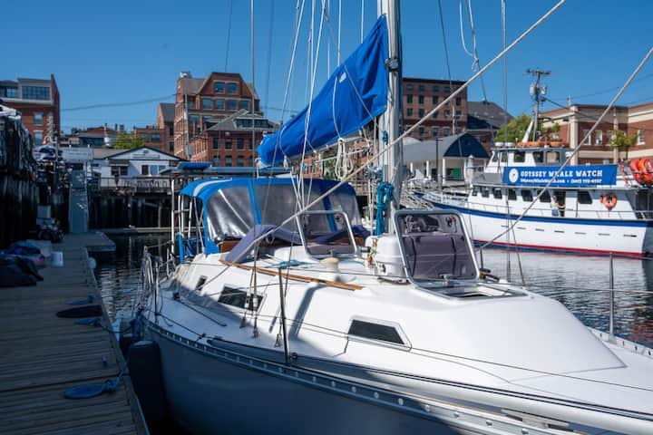Stay Aboard Enchanted – Your Dockside Getaway - Portland, ME