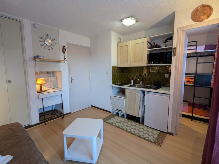 Studio Cabine 5 Personnes - Risoul