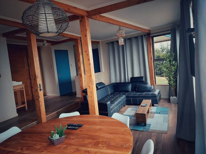 Casa Con Vista Al Mar + Piscina Climatizada. 8 Pax - Pichilemu