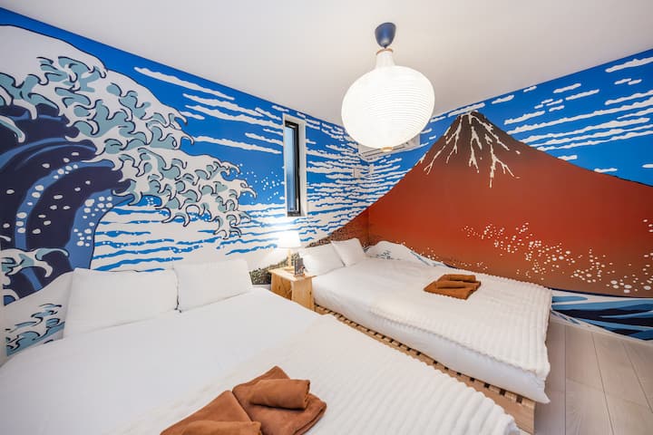 Top5%~vue Skytree·villa Art Luxe 99㎡·metro6 Tokyo - Asakusa