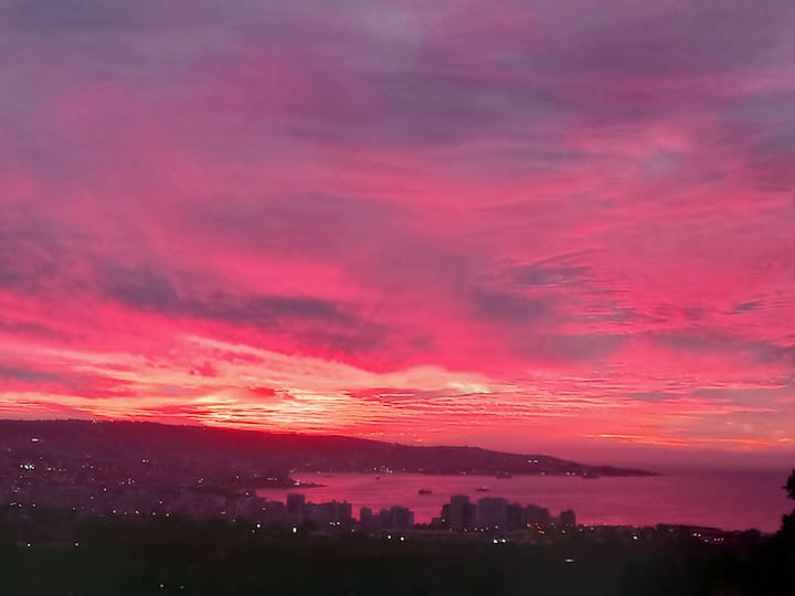 Acogedor Departamento Con Vista Al Mar - Viña del Mar