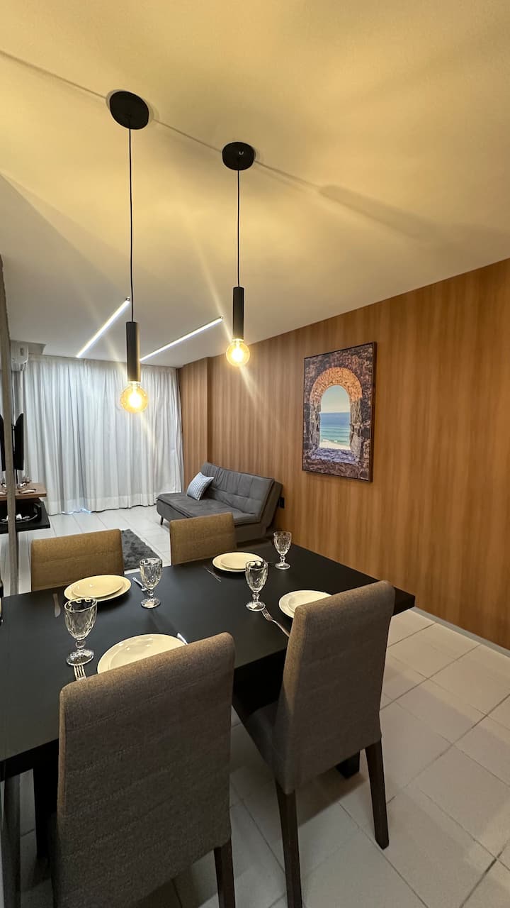 Ponta Verde 150mpraia/piscina +Ar Na Sala+conforto - Maceió