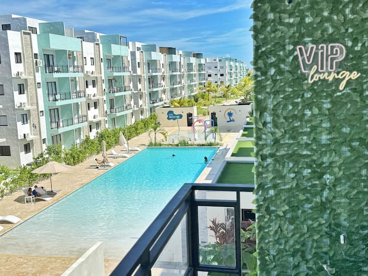 Punta Cana Epic Pool View/prime Location/downtown - Punta Cana