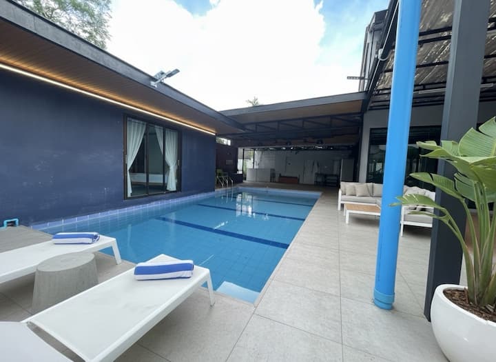 Krabi Town Pool Villa 4 Bedrooms With Private Pool - 크래비