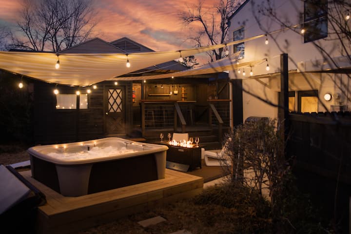 Hottub|sauna|tesla Charger|unique Outdoor - Tyler