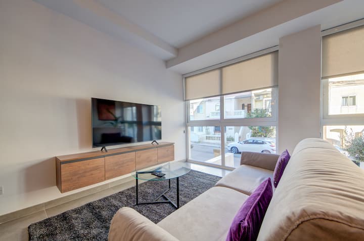 Kuya Maisonette Suite | 5 Min To Stjulian's Centre - Malta