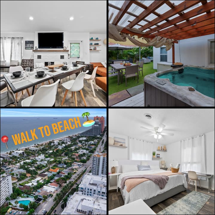 Steps To Sand! | Wellness Escape | Coastal Retreat - Fort Lauderdale