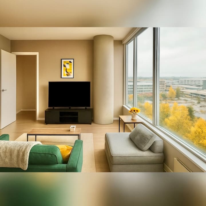 Luxe Dt Penthouse Bellevue 2bed 2bath +Pool +Gym - Bellevue, WA