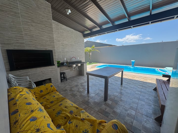 Casa De Praia Com Quiosque E Piscina - Arroio do Sal