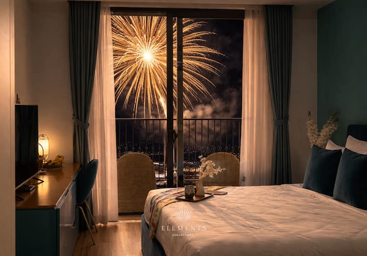 Firework Oceanview Residence | 2br, Skypool & Gym - Vietnam