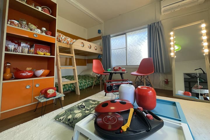 源泉かけ流し温泉付き一軒家。3名まで同一料金。最大7名宿泊可能。無料駐車場６台あり。 - 벳푸시