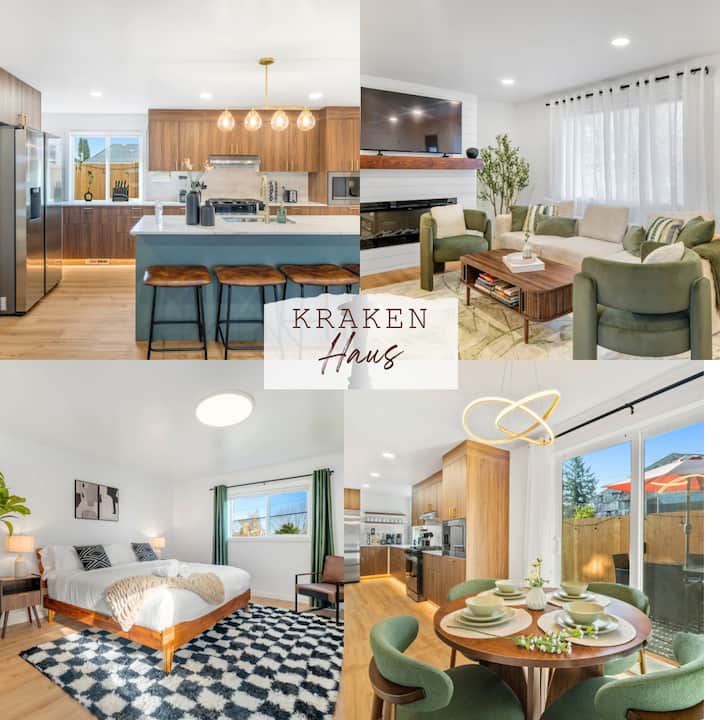 Newly Designed 4br Home |Parking |Close To Stadium - Seattle, WA