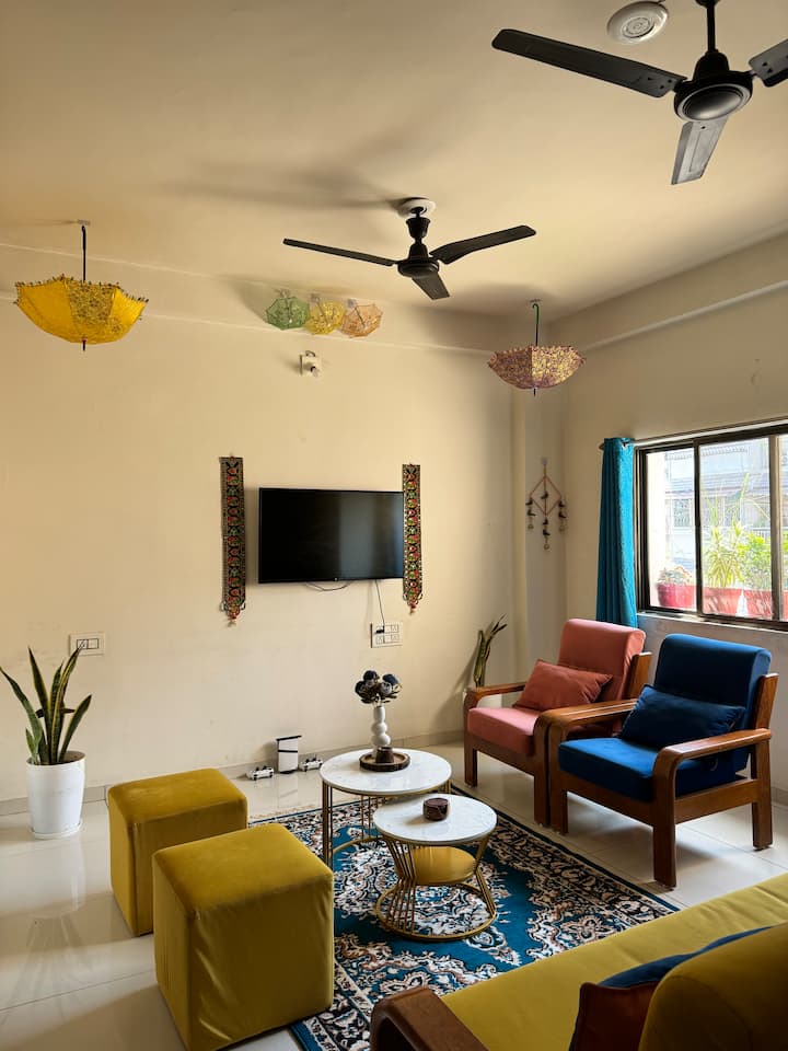 Independent Apt | Safe & Serene | Ellora Park - Vadodara