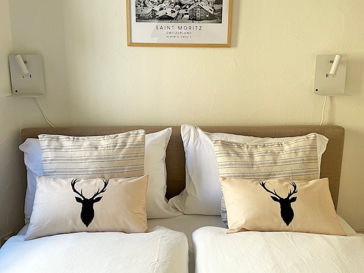 Central Oasis, Skiing, Mountains, Fun, 45m2, 2p-c8 - Saint-Moritz