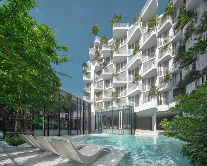 T9-thonglo Area2 Bds, 2 Bathrooms, Pool View - Bangkok