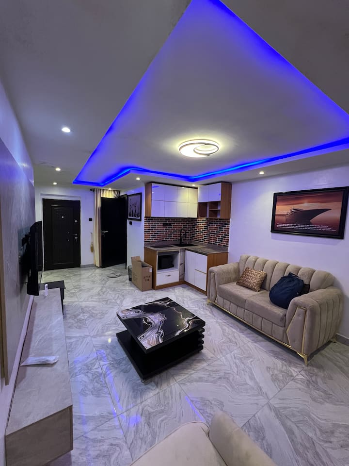 Cozy 1 Bed Studio Apartment 7 Mins From Airport - Lagos
