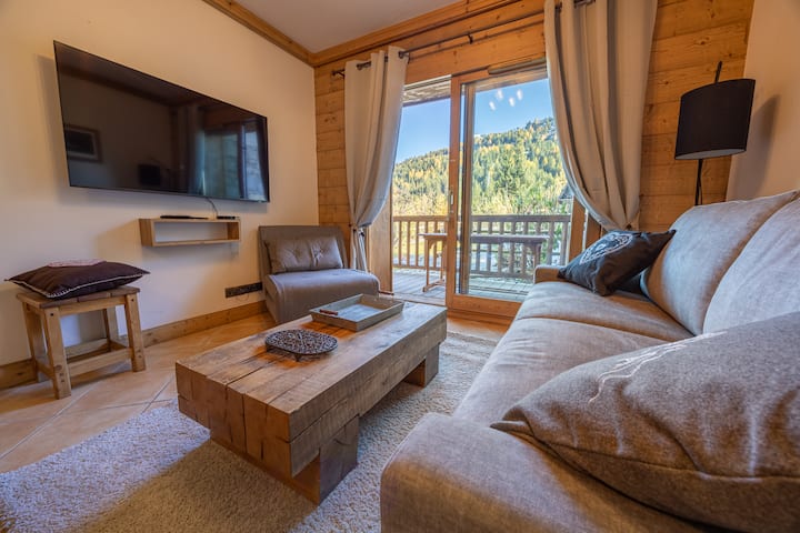 Appt. 6-8 Pers Sur Les Pistes 2 Parkings & Piscine - Lac du Chevril