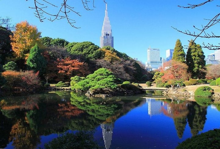新宿駅徒歩圏内、閑静な住宅地、最寄駅徒歩8分、新宿御苑徒歩10分、最大6名、クイーンサイズベッド2台 - Shinjuku Station