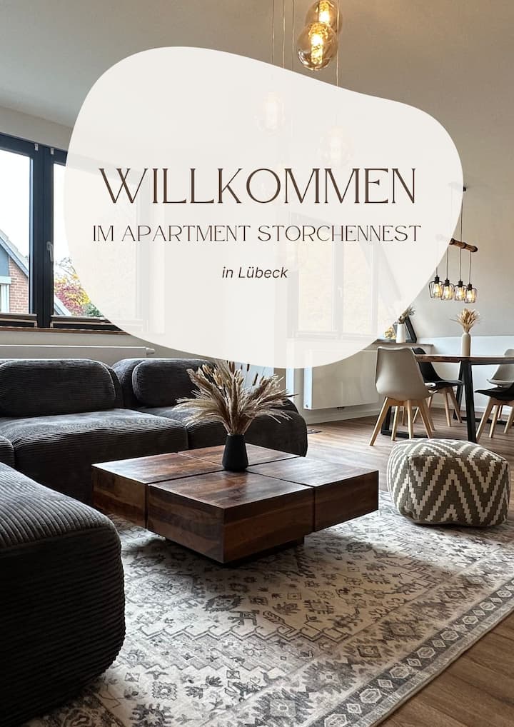 Dg Maisonette In 1-familienhaus Mit Balkon&garten - Lubecca