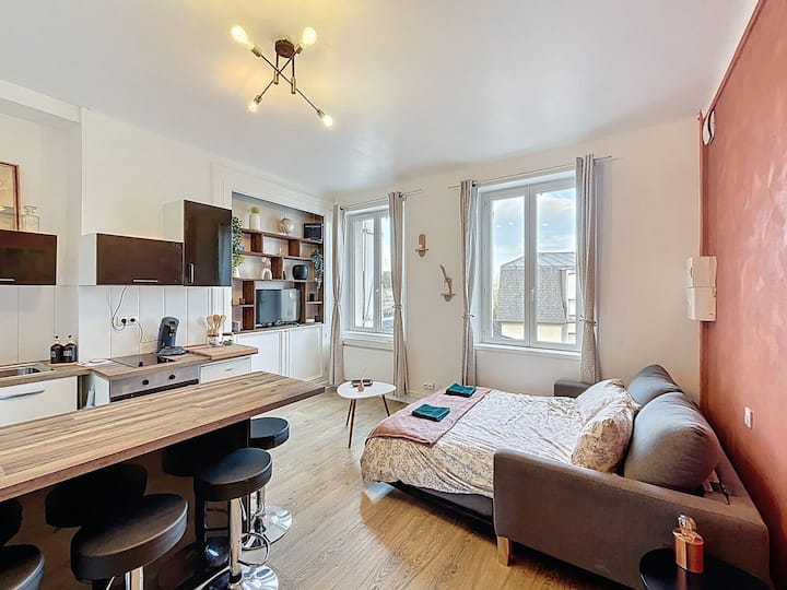 Charmant Studio Proche De La Gare De Caen - Ifs