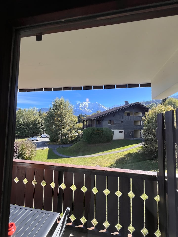 Appartement à Combloux, Avec Vue Sur Le Mont-blanc - Megève