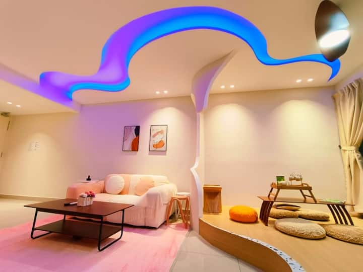 Romantic Couple Suite@kulai Apt 2br 6pax Near Jpo - Senai