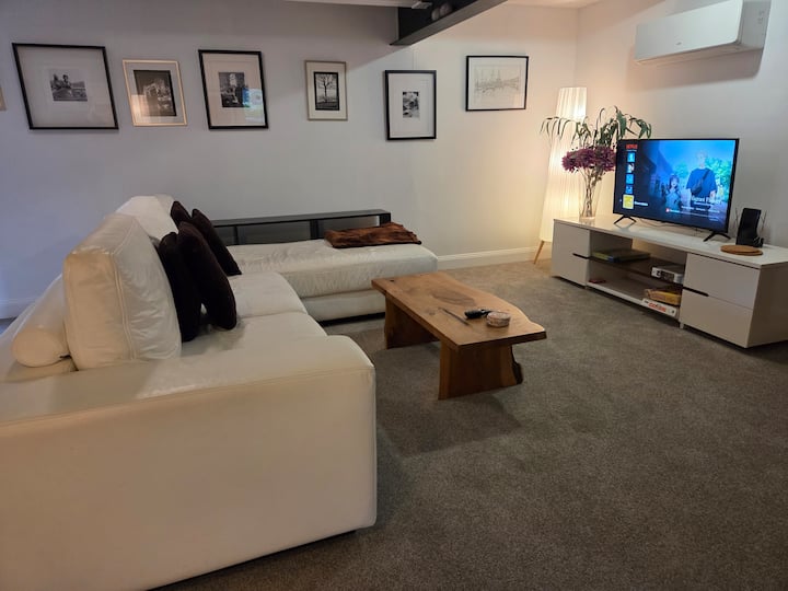 Comfortable Space Downstairs. - Riverside