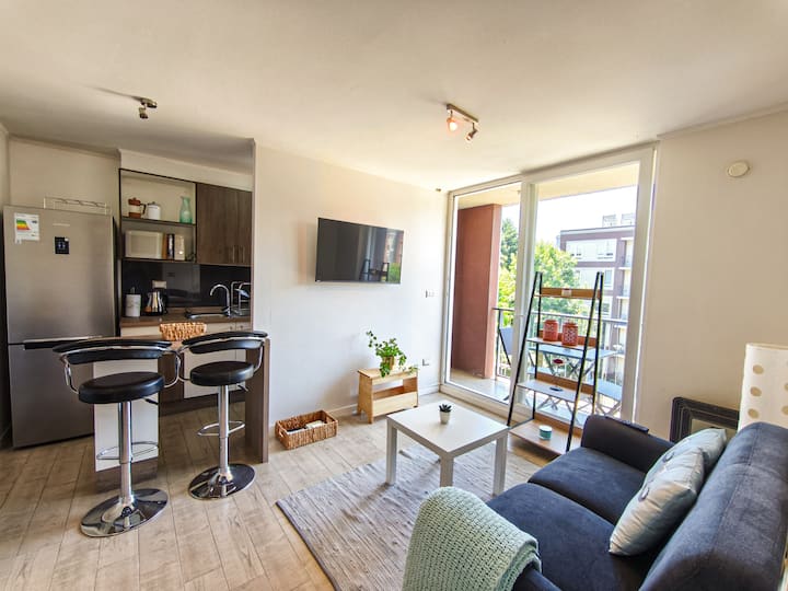 Dpto. 2d+2b. Piscina, Parking, Wifi, Tv, Ascensor. - Chillan