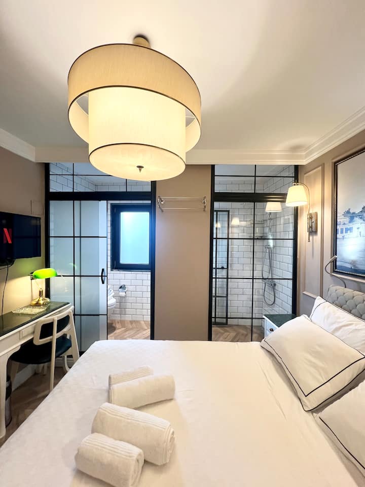 Modernes Hotelzimmer 2 Min Vom Galatturm - İstanbul