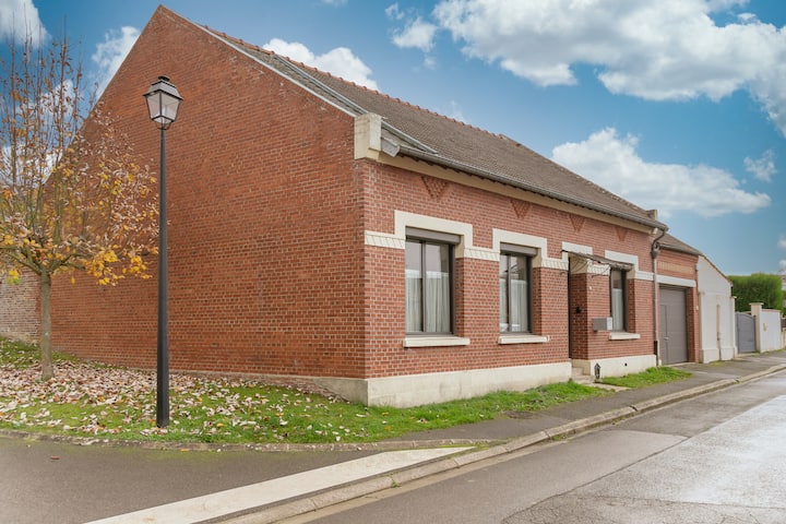 Maison Jardin Proche Beauvais Famille - Oise