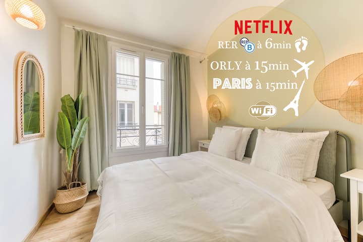 Le Nid Ambré, Apaisant 15min Paris - Cachan