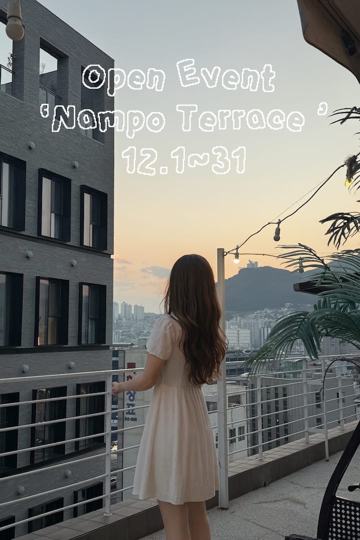 장박할인/남포역/부산/단체여행/최대24인/무료짐보관/욕실,침실6개/국제시장/여행가이드북증정 - Busan