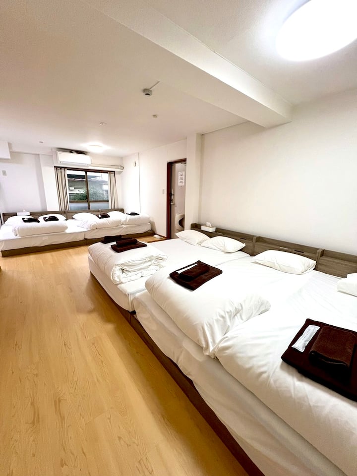 101 池袋駅から徒歩12分/直通電車で新宿9分、原宿14分、渋谷16分/最大8名/追加料金なし - Ikebukuro